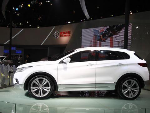 外型前卫紧凑级SUV北汽C51X