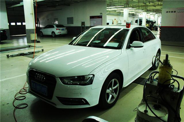 奥迪A4L四万公里4S店保养实拍！_搜狐汽车_搜狐网